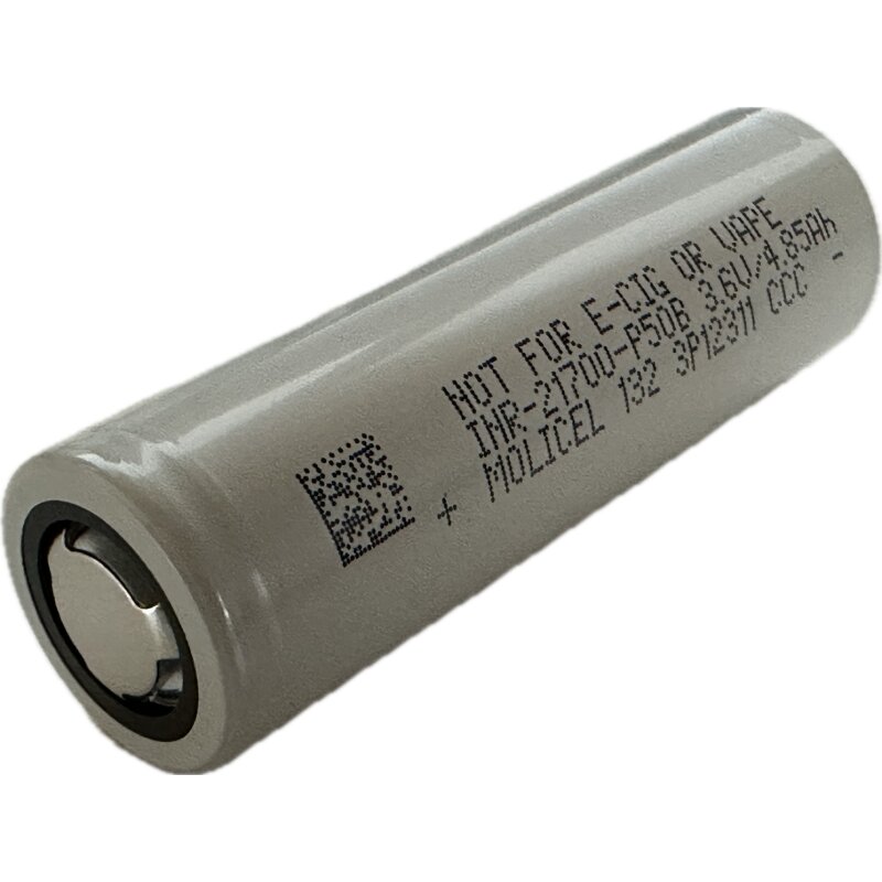 Buy Molicel INR21700-P50B – 5000mAh 15A High Drain Li-Ion Battery ...